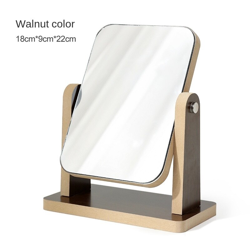 Small Mirror Can Stand Makeup Mirror Desktop Porta... – Grandado