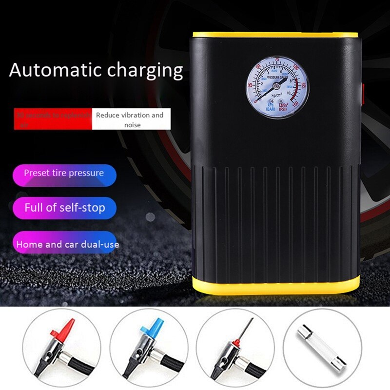 Fast INFLation in 30 Seconds Car Air COMPrESSor IN... – Grandado