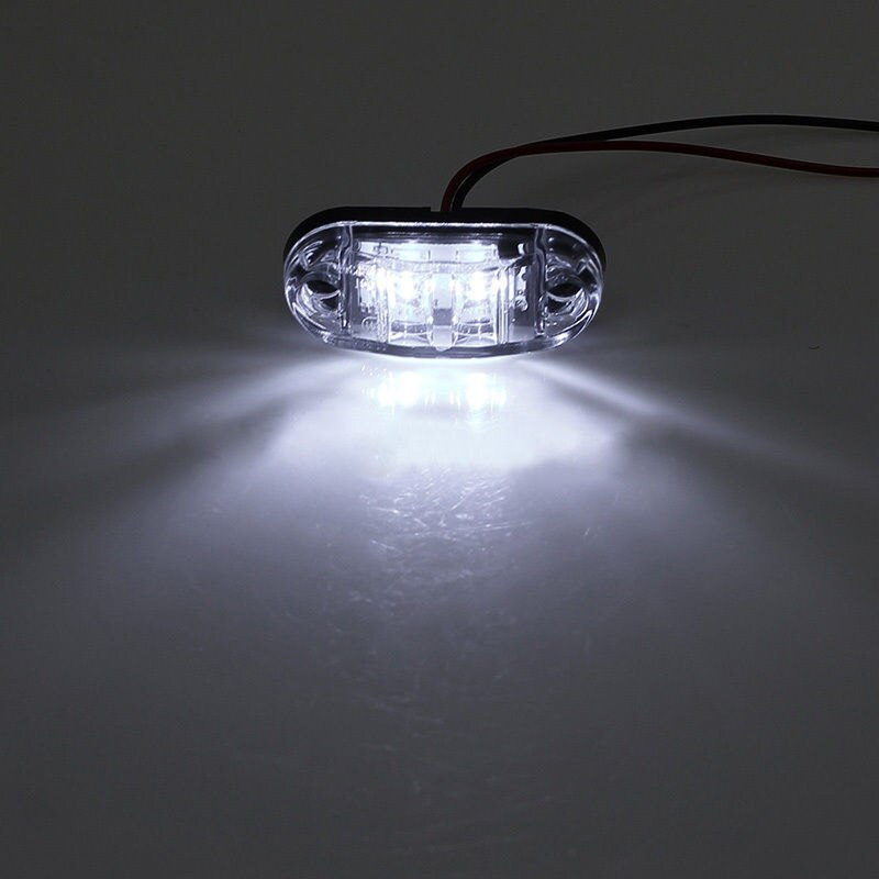 LED White Side Marker Clearance Light Lamp Kit Car... – Vicedeal