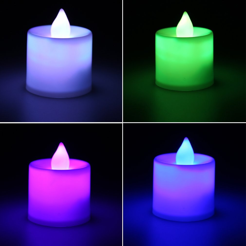 LED Light Candles Household Battery-Powered Flamel... – Grandado