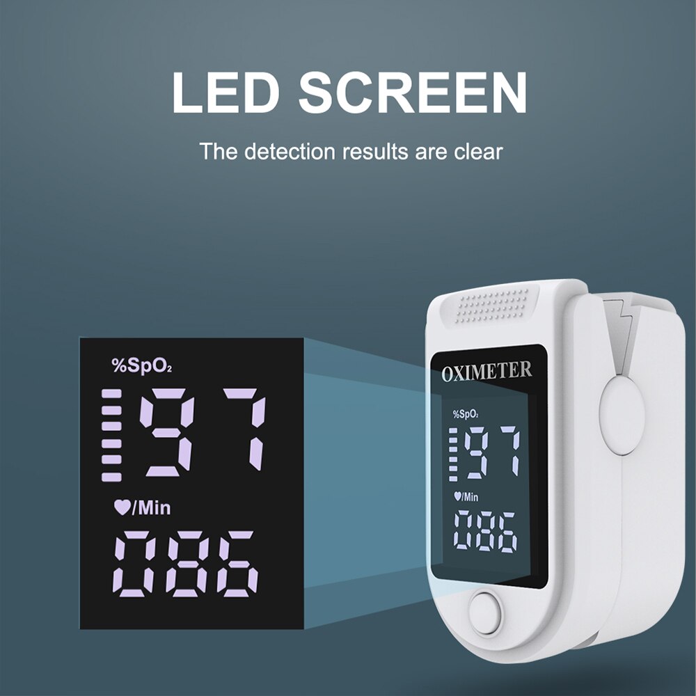 Fingertip Pulse Oximeter De Dedo Pulso Oximetro Ho... – Vicedeal