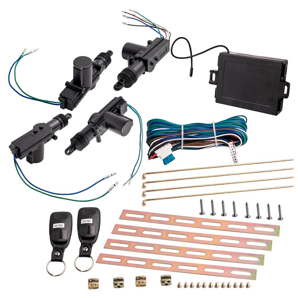 4 Door Central Power Door Lock Unlock Remote Kit 2... – Grandado