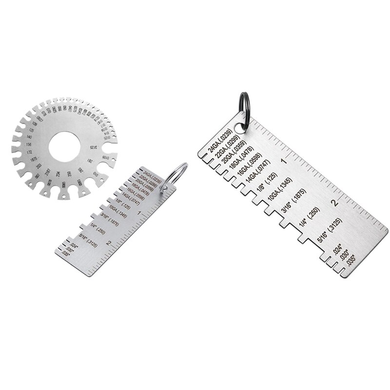 1 Pcs Metal Sheet Thickness Gauge Welding Gage Ins... – Vicedeal
