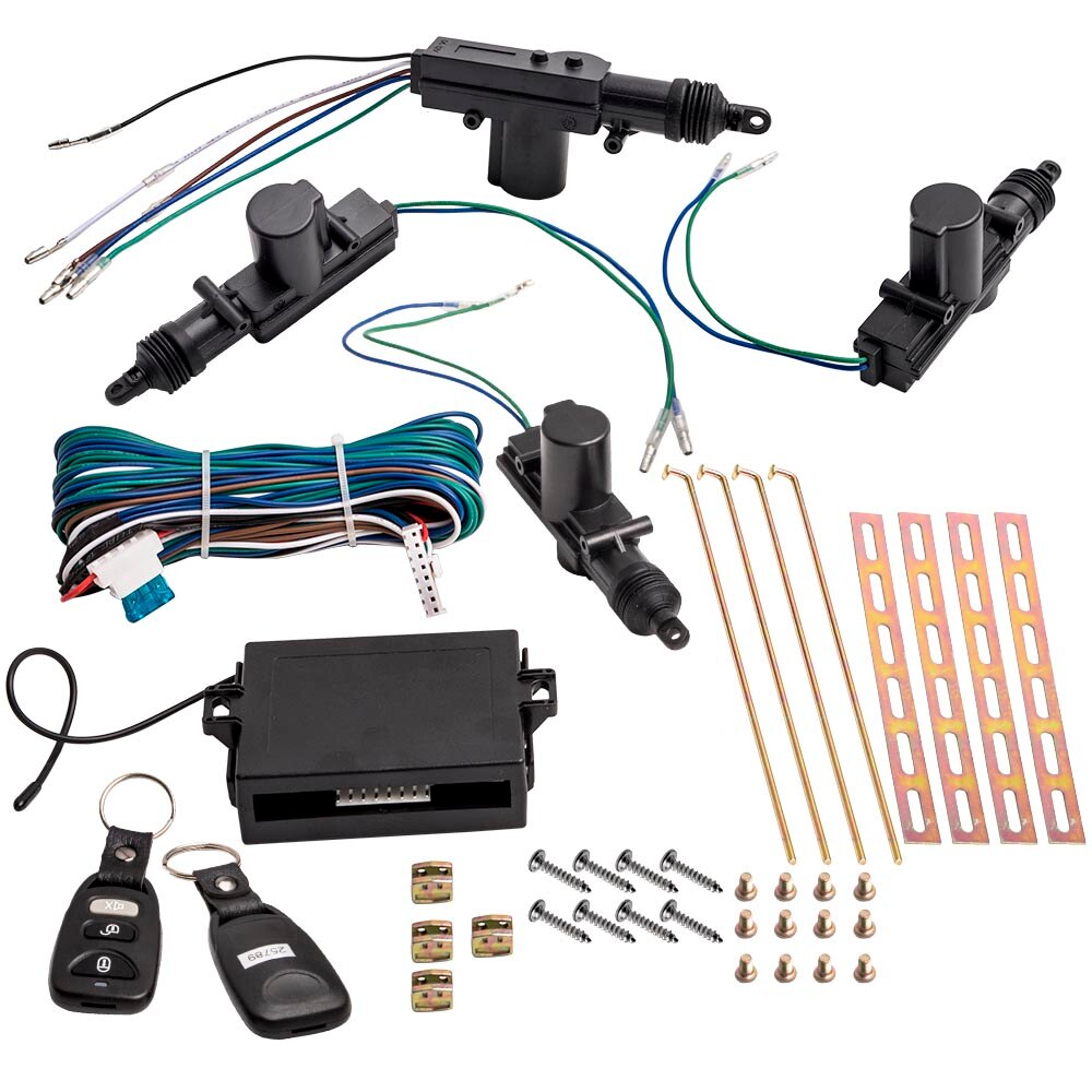 Central Power Door Lock / Unlock Remote Kit Keyles... – Grandado