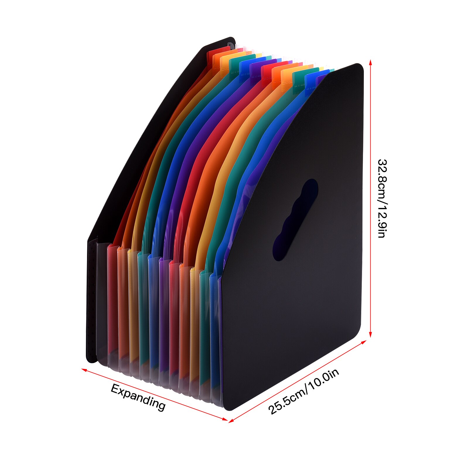 12 Pockets Expanding File Folder Accordian File Or... – Vicedeal