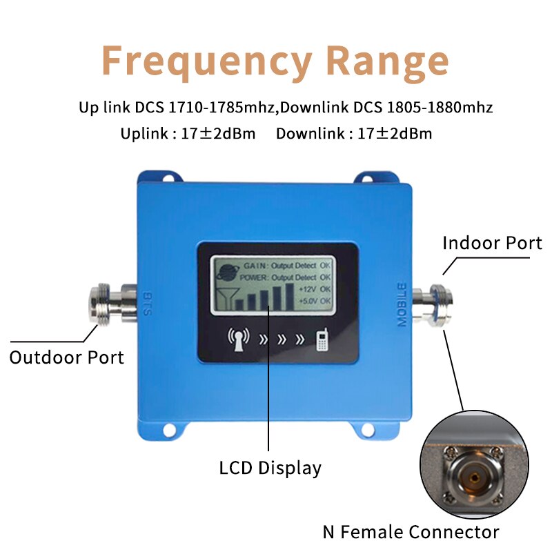 Gsm 1800 signal repeater 3g 4g lte dcs 1800 mhz mo... – Grandado