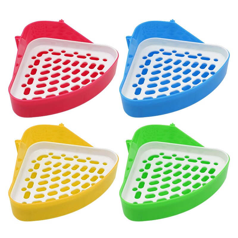 1Pcs Small Animal Pet Triangle Toilet Dutch Rabbit... – Vicedeal