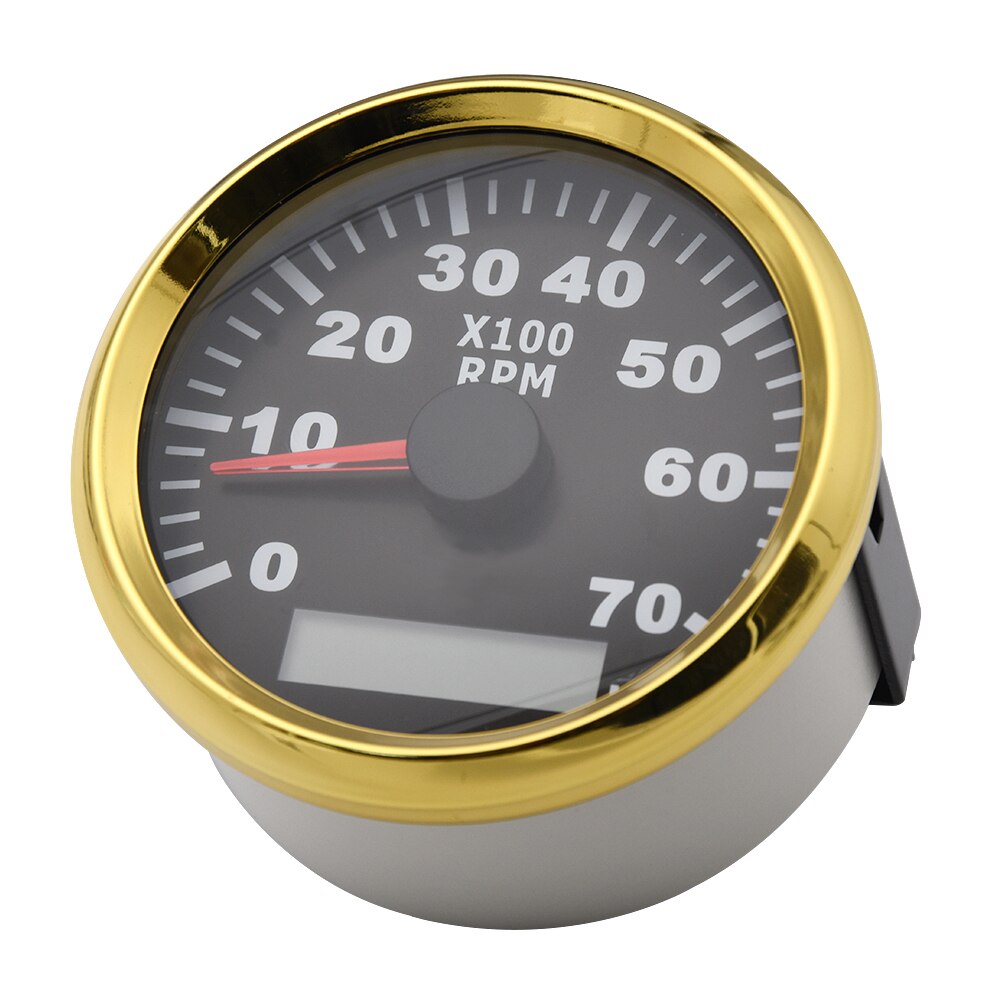 0-7000RPM Tachometer LED Tacho Gauge Tachometer fo... – Grandado