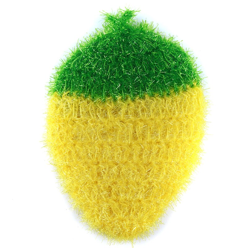 Fruit Dish Scrubber Sponge Clean Strawberry Home K... – Grandado
