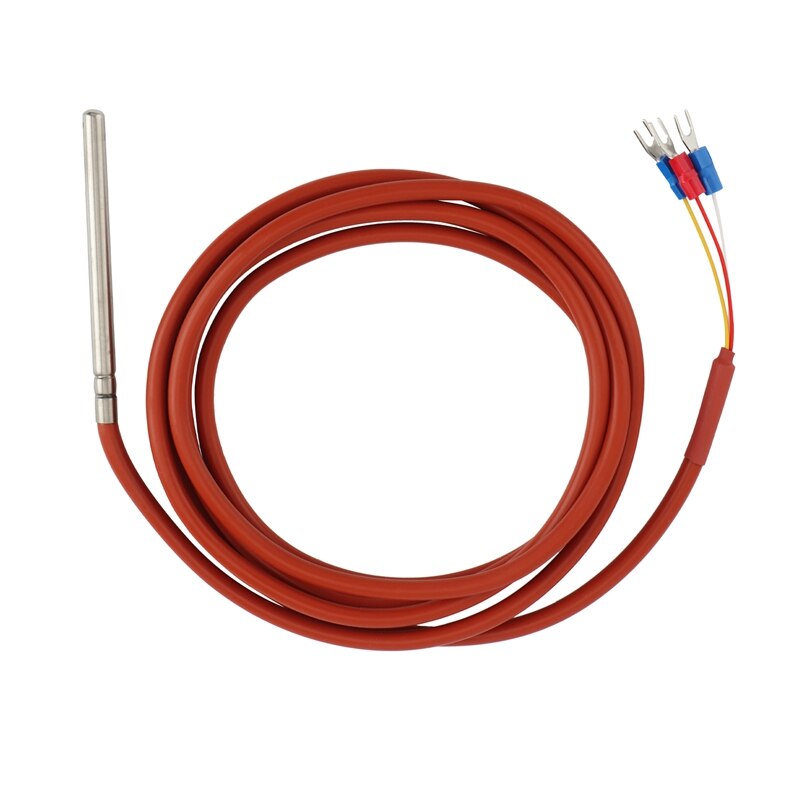 PT100 RTD Temperature Sensor 6mmx80mm Class B 2M S... – Grandado
