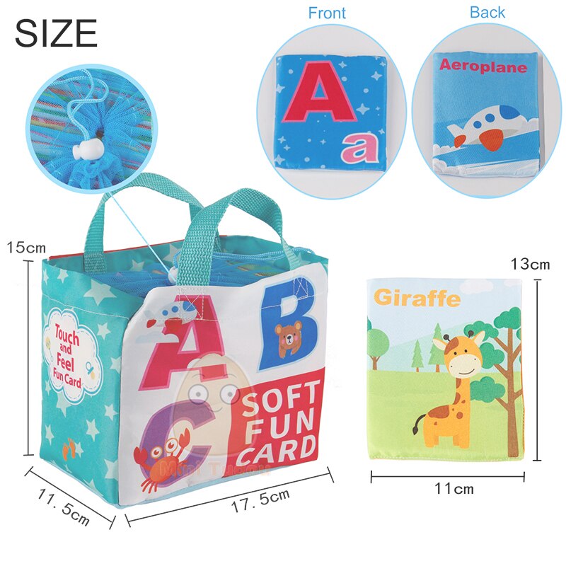 Newest Flashcards Learning Resource Baby Book Toy ... – Grandado