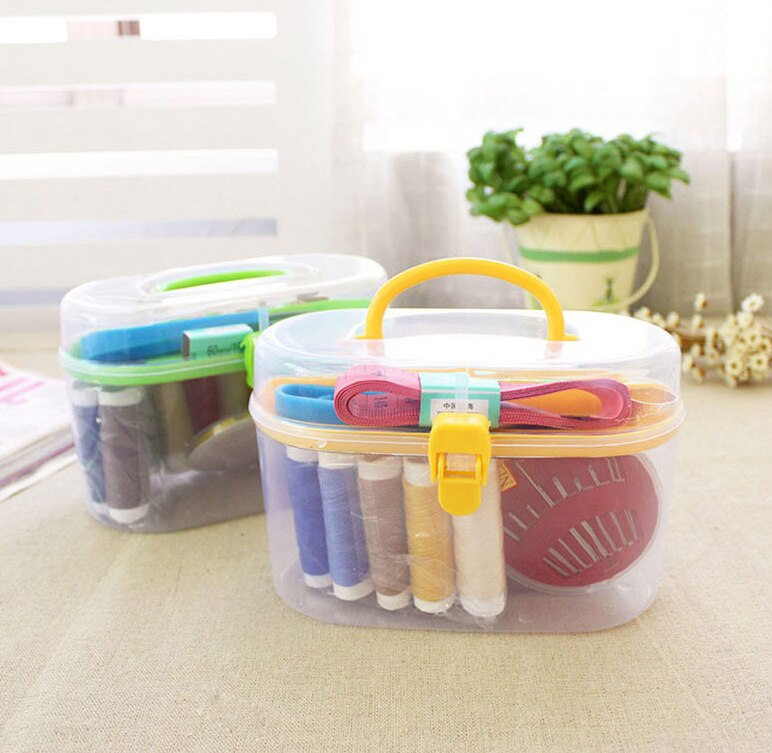 Large Sewing Box Case Household Portable Set Mini ... – Grandado
