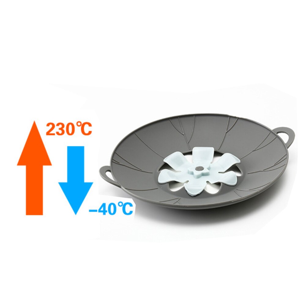 Kitchen Gadgets Flower Silicone Utensil Anti-overf... – Grandado