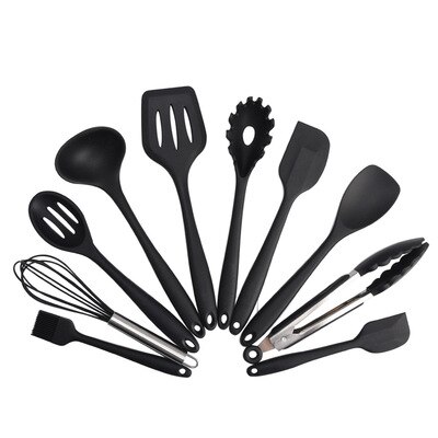 10Pcs Siliconen Kookgerei Set Hittebestendige Anti... – Grandado