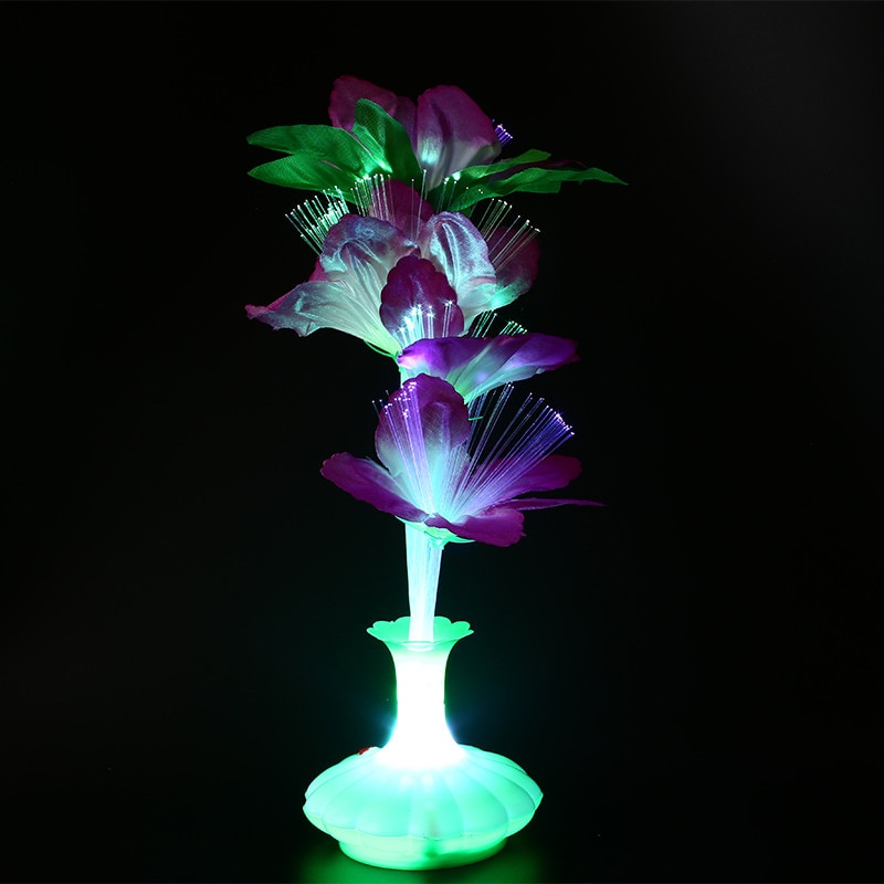 1PC Decoration Stage Fiber Flower Vase Optical Fib... – Grandado