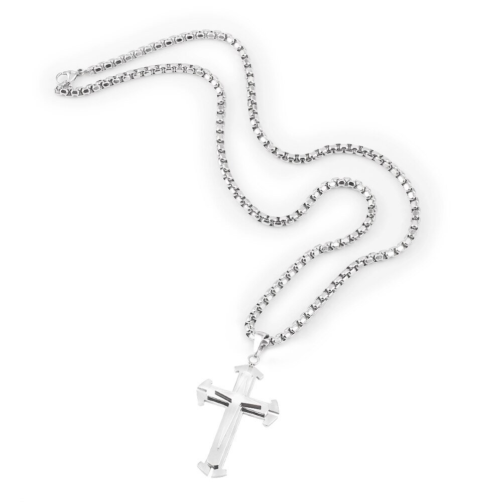 For Mens Womens Trendy Religious Cross Pendant Nec... – Grandado