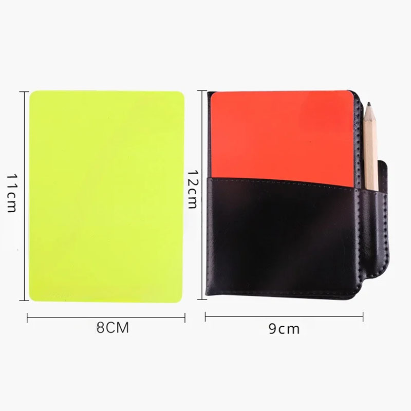 Soccer Referee Flag Whistle Set Football Red Card ... – Grandado