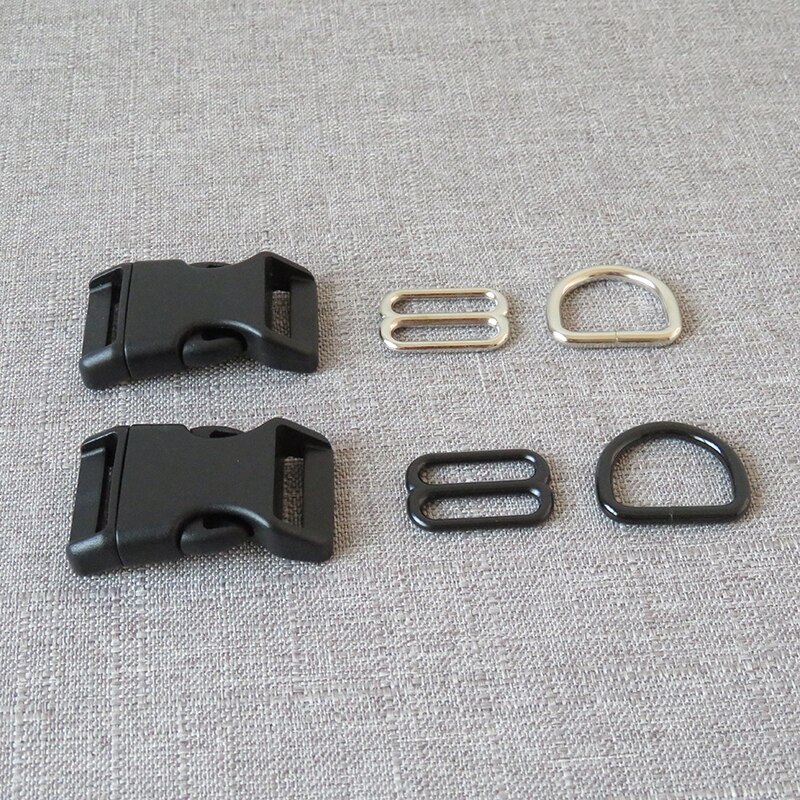 40 sets/lot 25mm webbing plastic breakaway buckle ... – Grandado