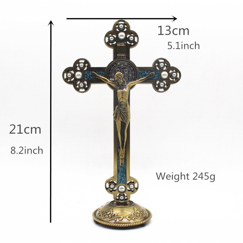 Jesus Cross Decoration Catholic Christian Cristo D... – Vicedeal