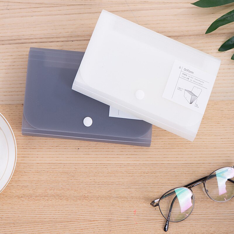 A6 File Folder Document Organizer Plastic Receipt ... – Vicedeal