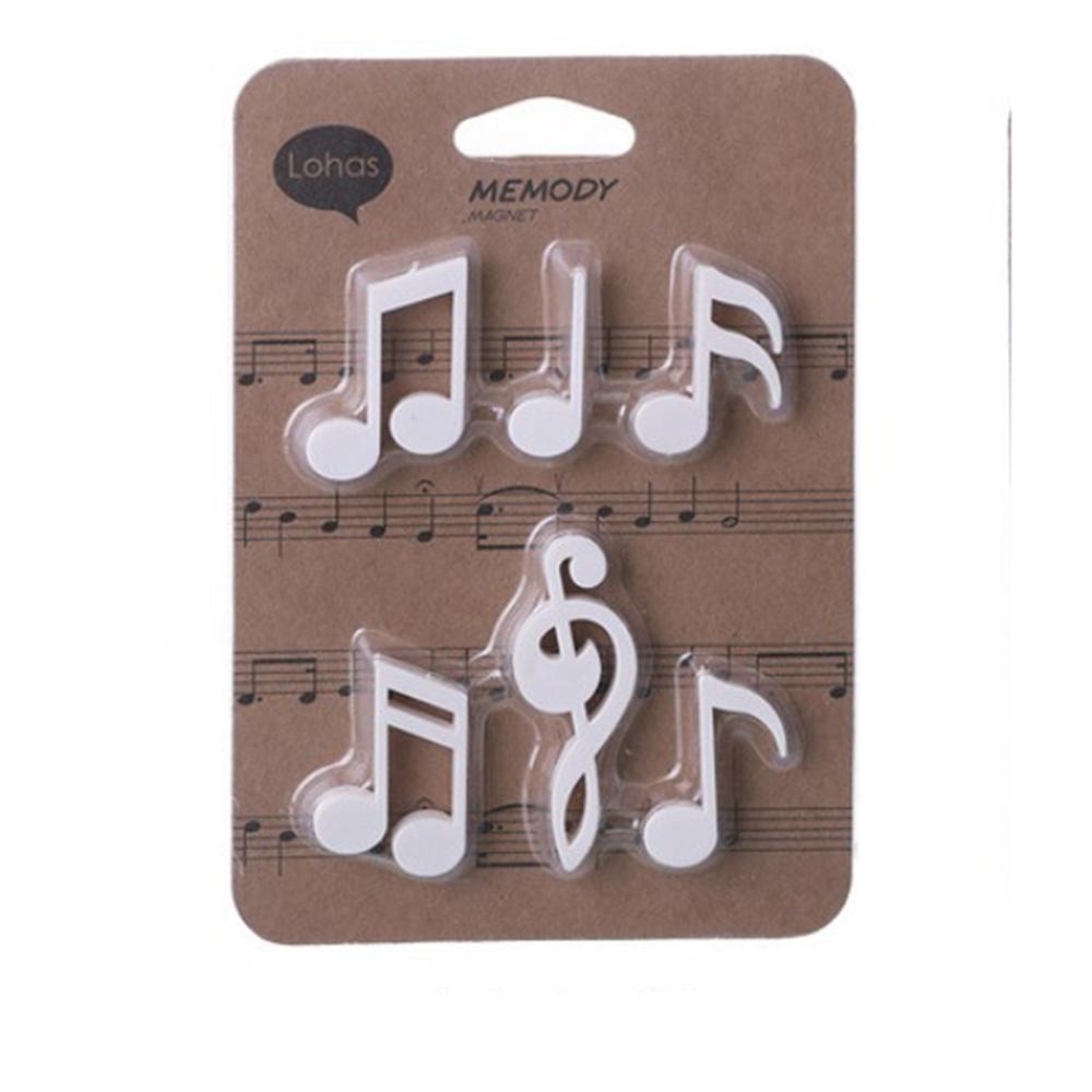 6PCS/Set Fridge Magnets Musical Notes Magnet Refri... – Vicedeal