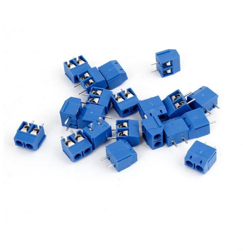 Blue 2 Pin 5.08mm Pitch Blue Connect Terminal Bloc... – Grandado