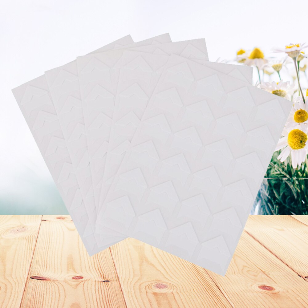 10 Sheets Photo Mounting Corners Self-adhesive Pap... – Grandado