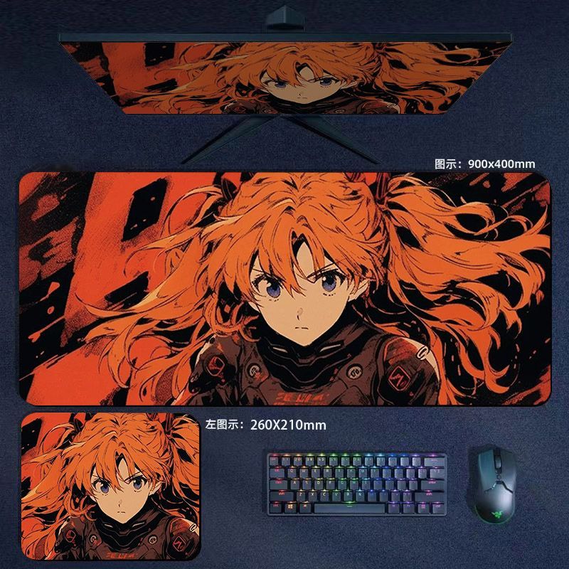 Asuka Kawaii Ins Japanese Mousepad Large Leather W... – Vicedeal