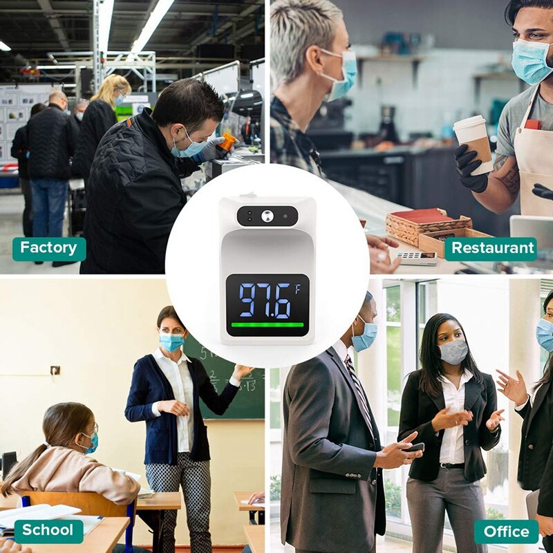 Wall-Mounted Infrared Forehead Thermometer, Suitab... – Grandado