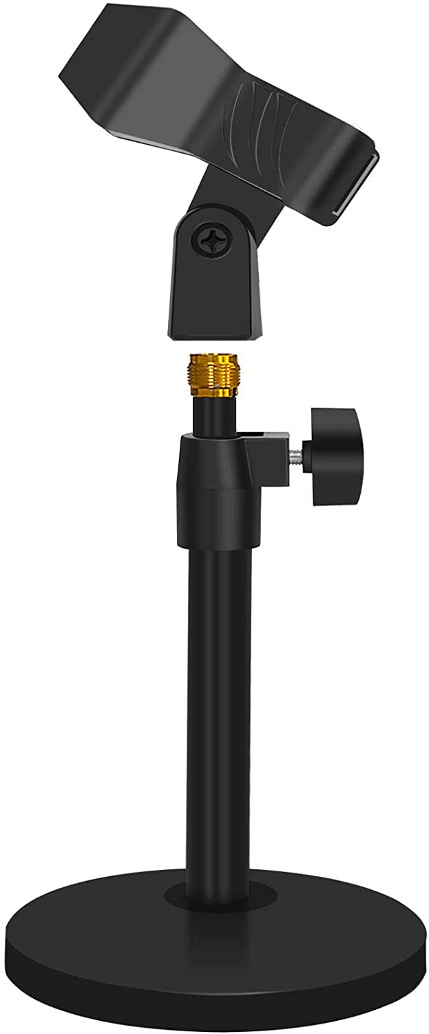 Desktop Microphone Stand:Short Mic Stand,Upgraded ... – Vicedeal