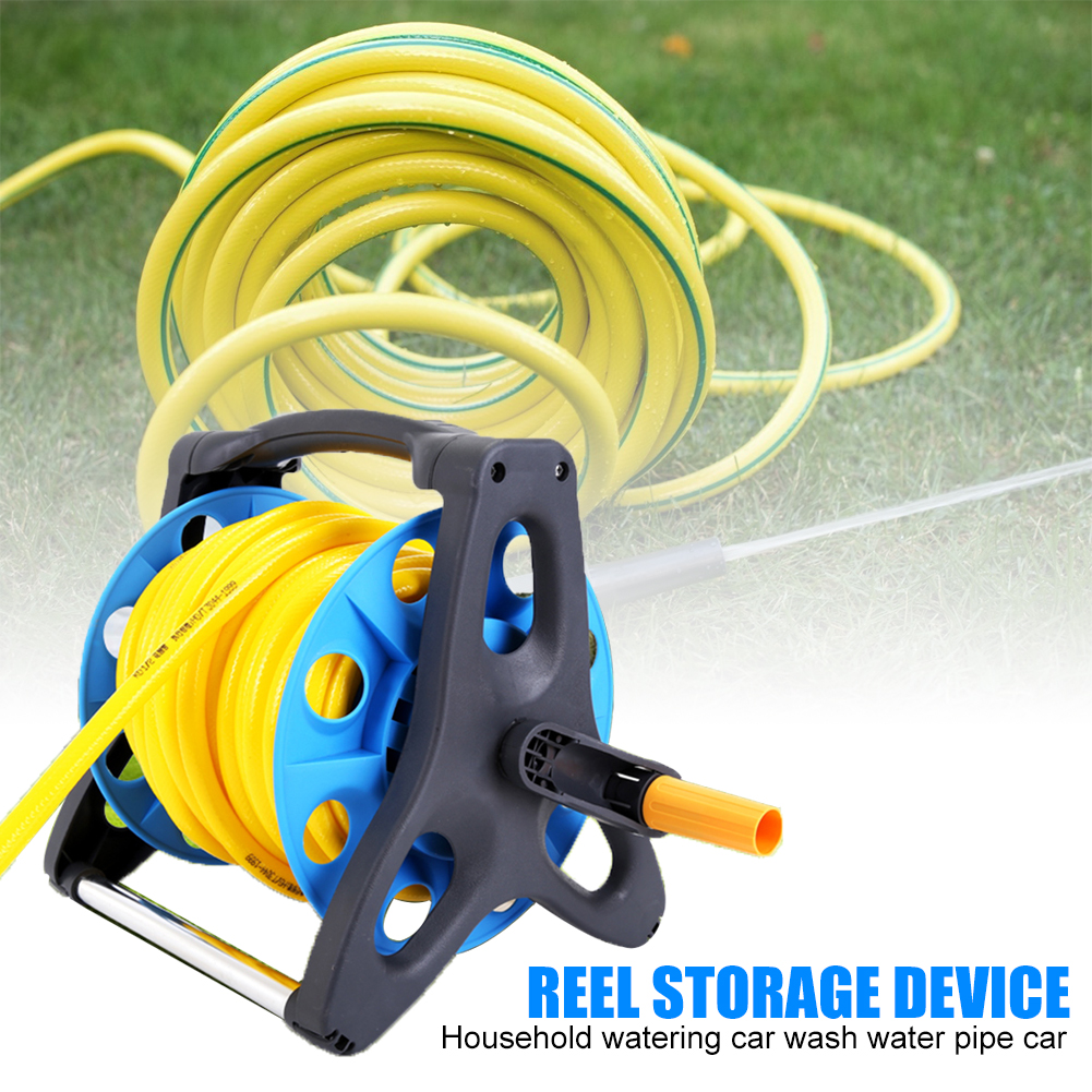 Garden Hose Reel Stand Water Pipe Storage Rack Car... – Grandado