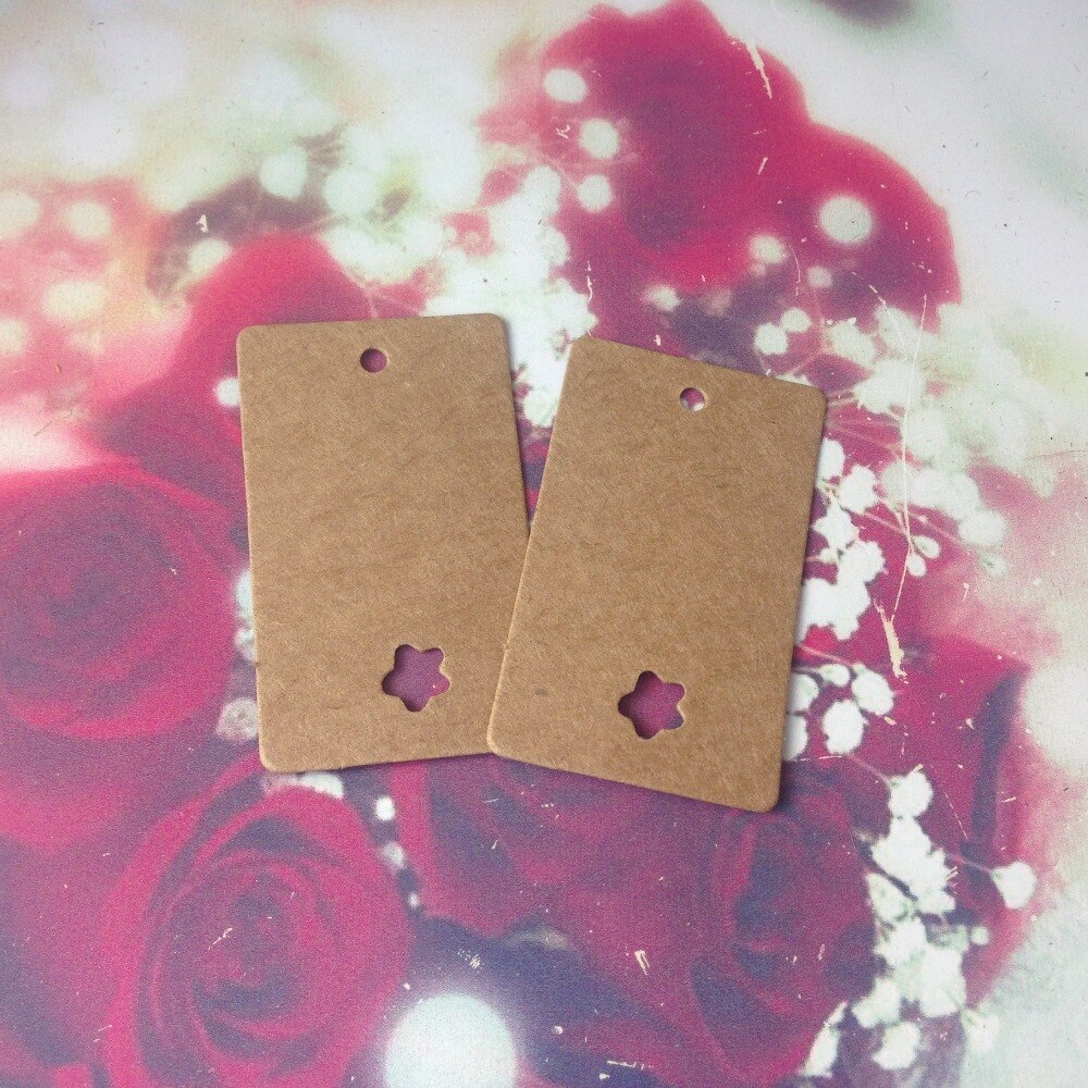 5x3 cm Kraft kaarten kraft lege tags DIY hang tag,... – Grandado