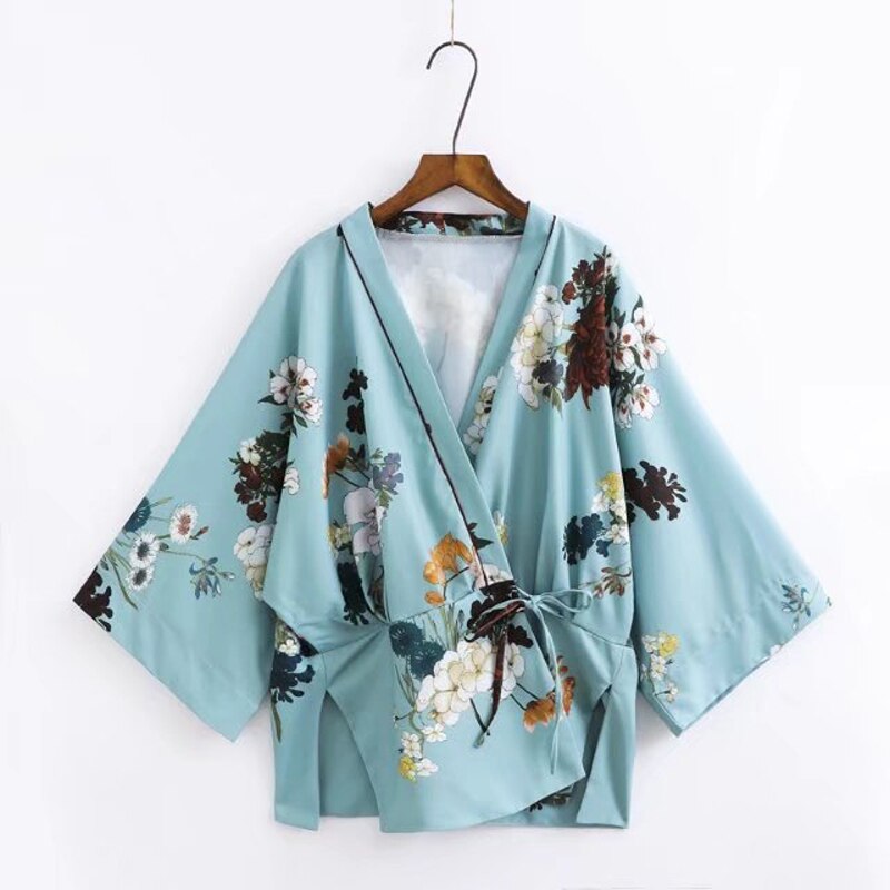 Japanese Kimono Pajamas Traditional Ladies Yukata ... – Vicedeal
