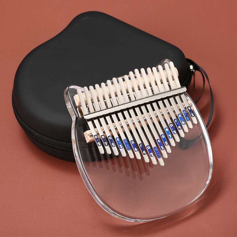17-Tone Carlimba Transparant Acryl Vingertop Piano... – Vicedeal