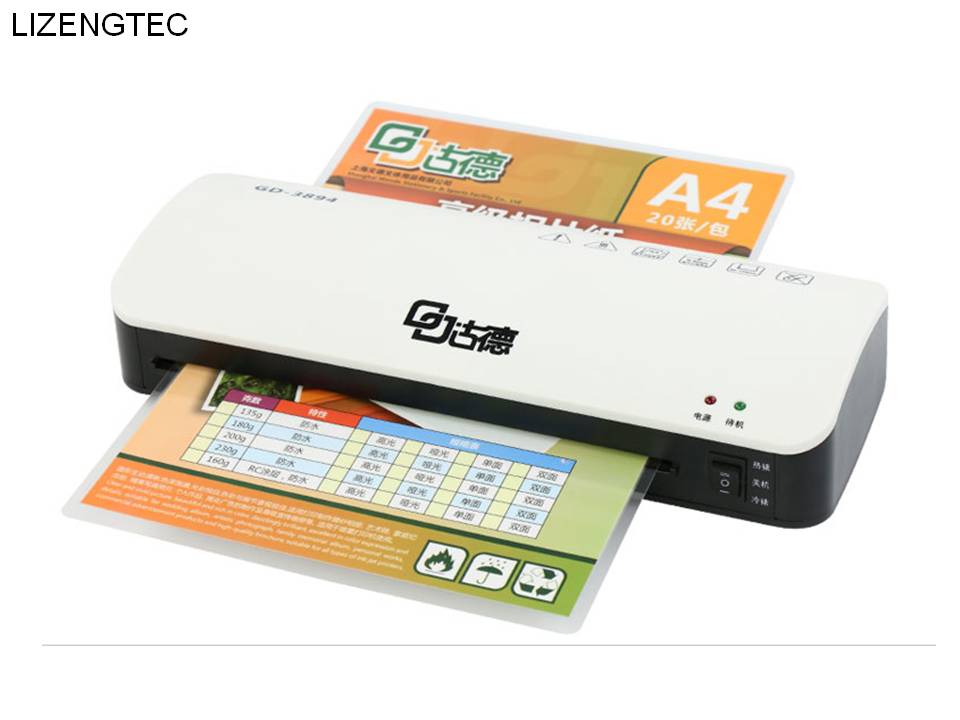 LIZENGTEC Office Roll Laminator Machine for A4 Pap... – Vicedeal