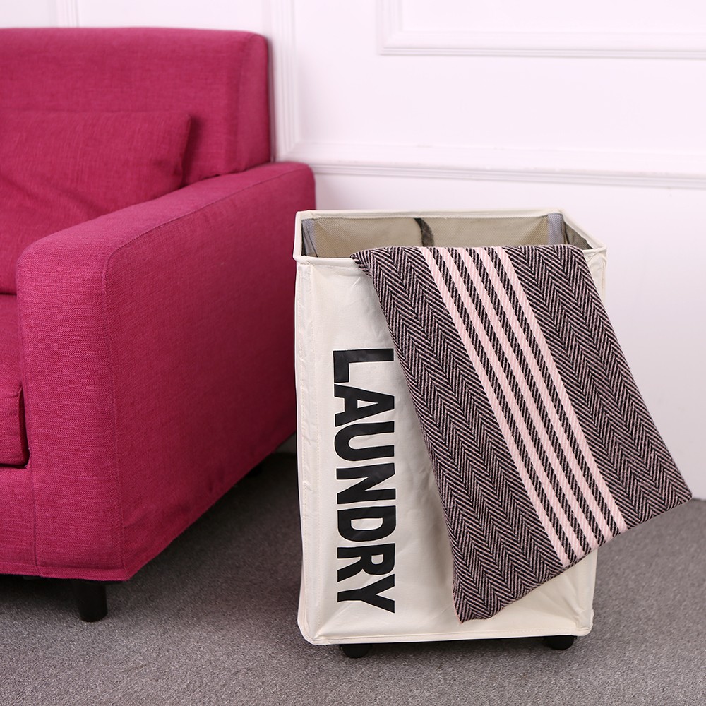 Laundry Hamper Cart Hamper Basket Organizer Heavy ... – Grandado