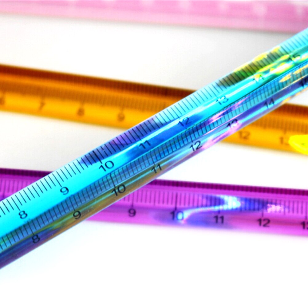 Colorful 20cm triangular scale ruler Synthetic Qua... – Vicedeal
