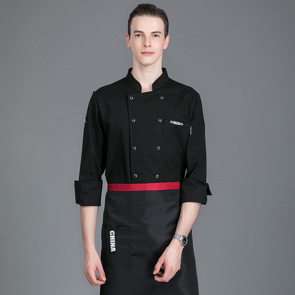 Lange mouwen restaurant uniform Food Service Chef ... – Grandado