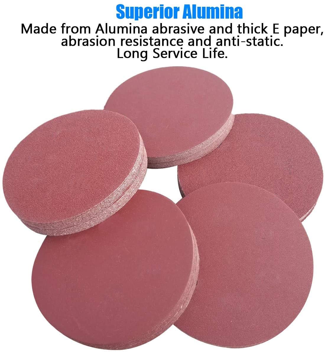 10PCS 6 Inch Hook and Loop Sanding Disc 150mm Sand... – Grandado