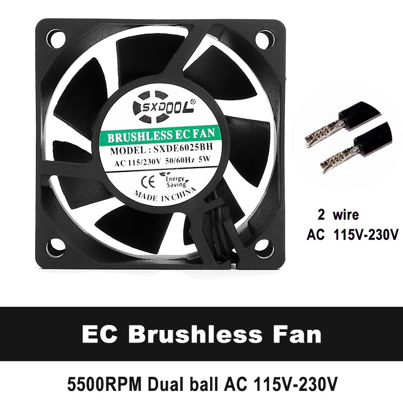 SXDOOL-ventilador EC de doble bola, dispositivo Ax... – Grandado