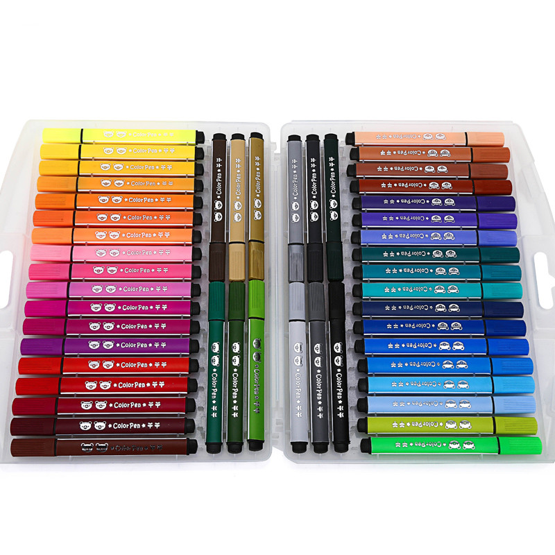 48 color Safe washing art marker drawing set color... – Vicedeal