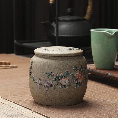Stoneware Purple Clay Tea Caddy, Ceramic Small Tea... – Grandado
