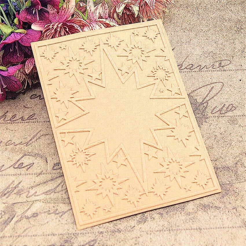 plastic clock template stars craft card making pap... – Grandado