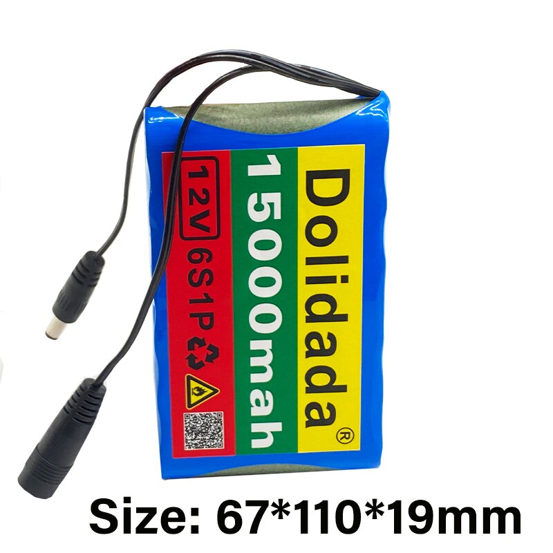 original 12V 6S1P 15000mah battery rechargeable li... – Grandado