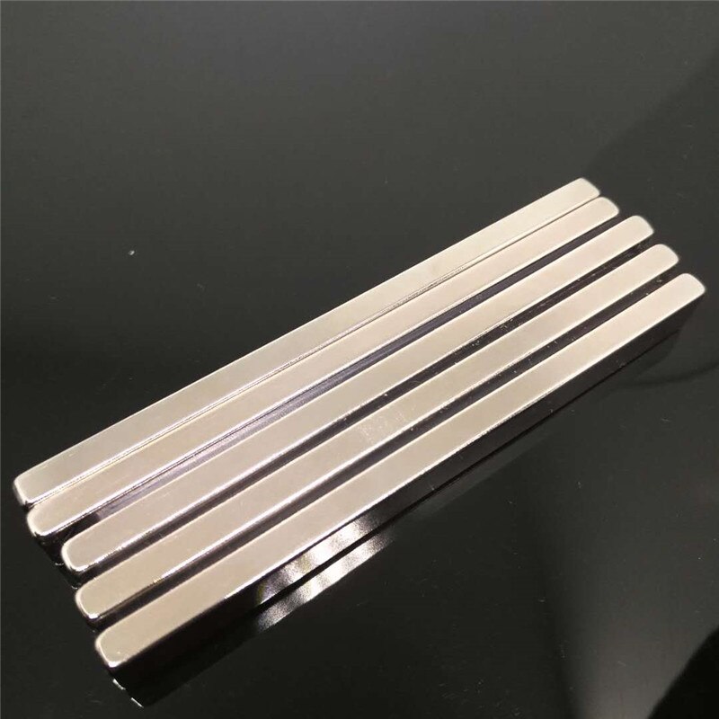 Zion 10 Uds 100x10x3mm imán de neodimio N35 tierra... – Grandado