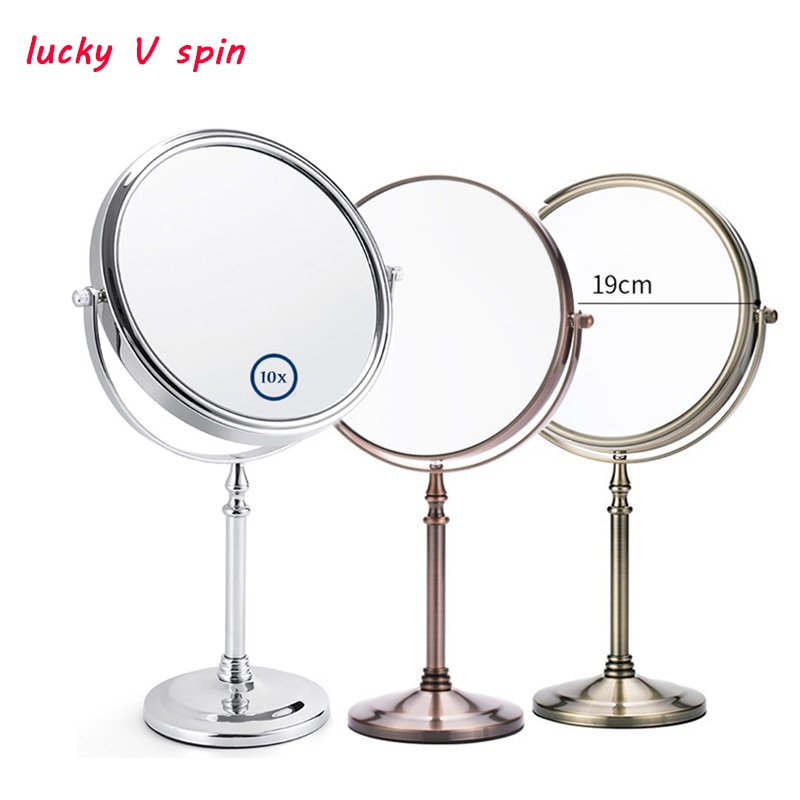 8 Inch 5X 7X 10X Magnification Makeup Mirror 360 R... – Grandado