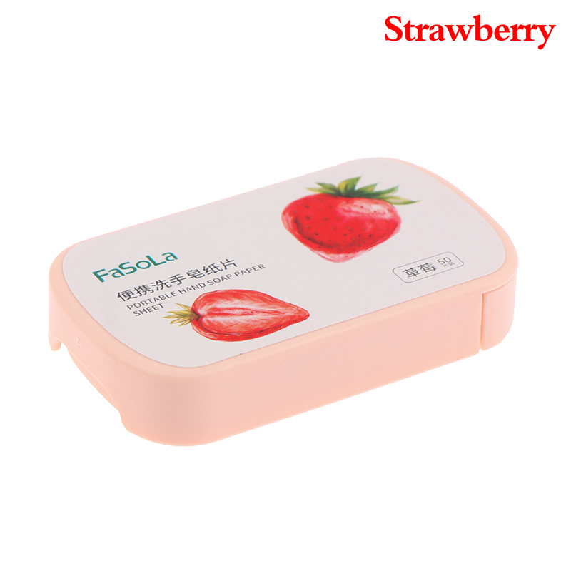 50pcs Disposable Soap Paper Travel Soap Paper Wash... – Vicedeal