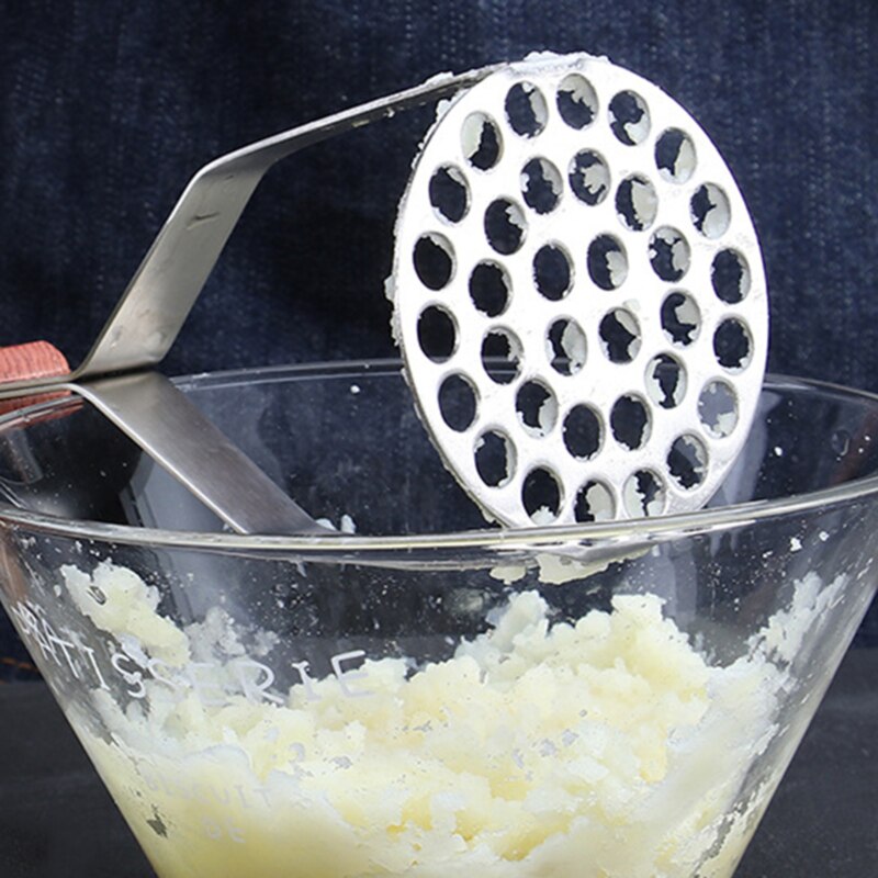 Stainless Steel Pusher / Potato Masher With Broad ... – Grandado