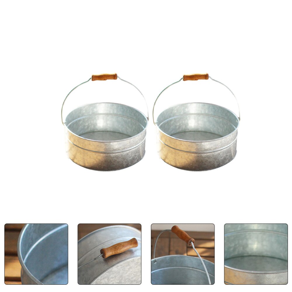 Pot de fleurs en fer Vintage pour balcon, jardin, ... – Grandado