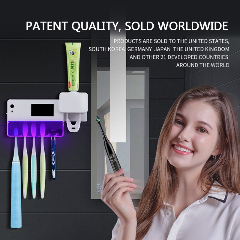 3 in 1 UV Light Ultraviolet Toothbrush Sterilizer ... – Vicedeal